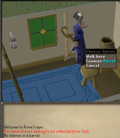 Zaff battlestaves reminder still showing up after collection · Issue ...