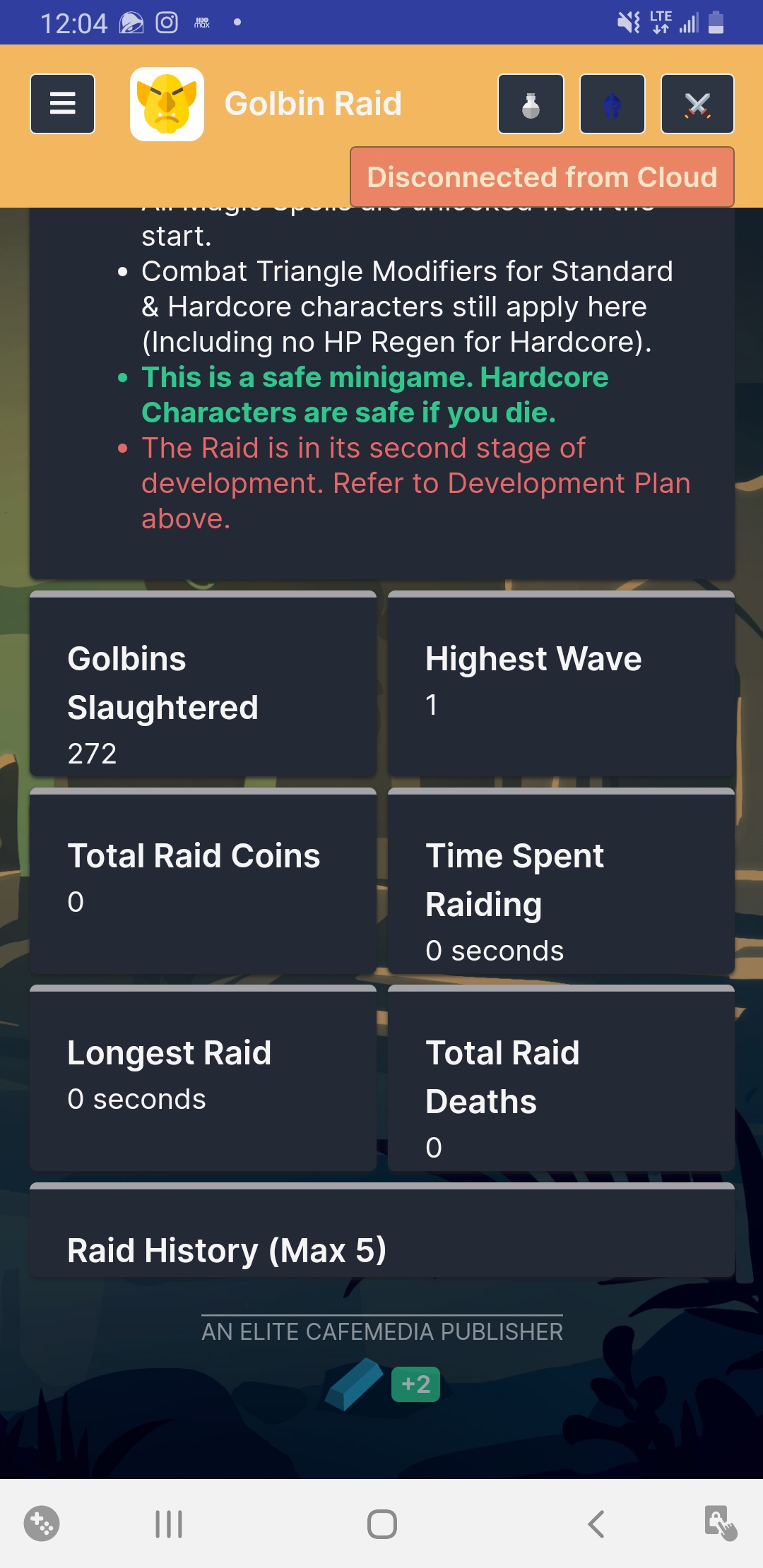 Goblin raid glitch · Issue #1270 · MelvorIdle/melvoridle.github.io · GitHub