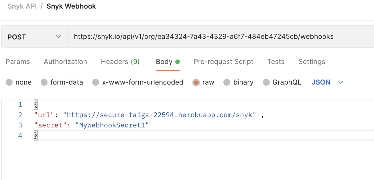 Snyk Webhooks Azure Boards · GitHub