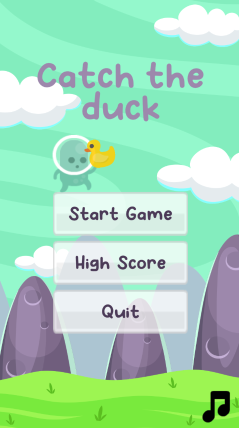 GitHub - VeronikaMart/CatchTheDuck: Infinite 2D runner for kids, made ...