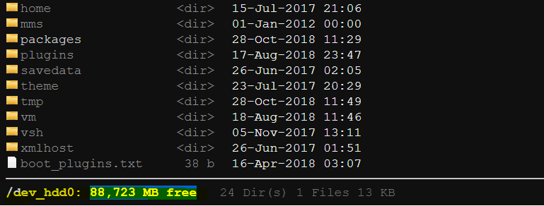 wrong free disk space info · Issue #158 · aldostools/webMAN-MOD · GitHub