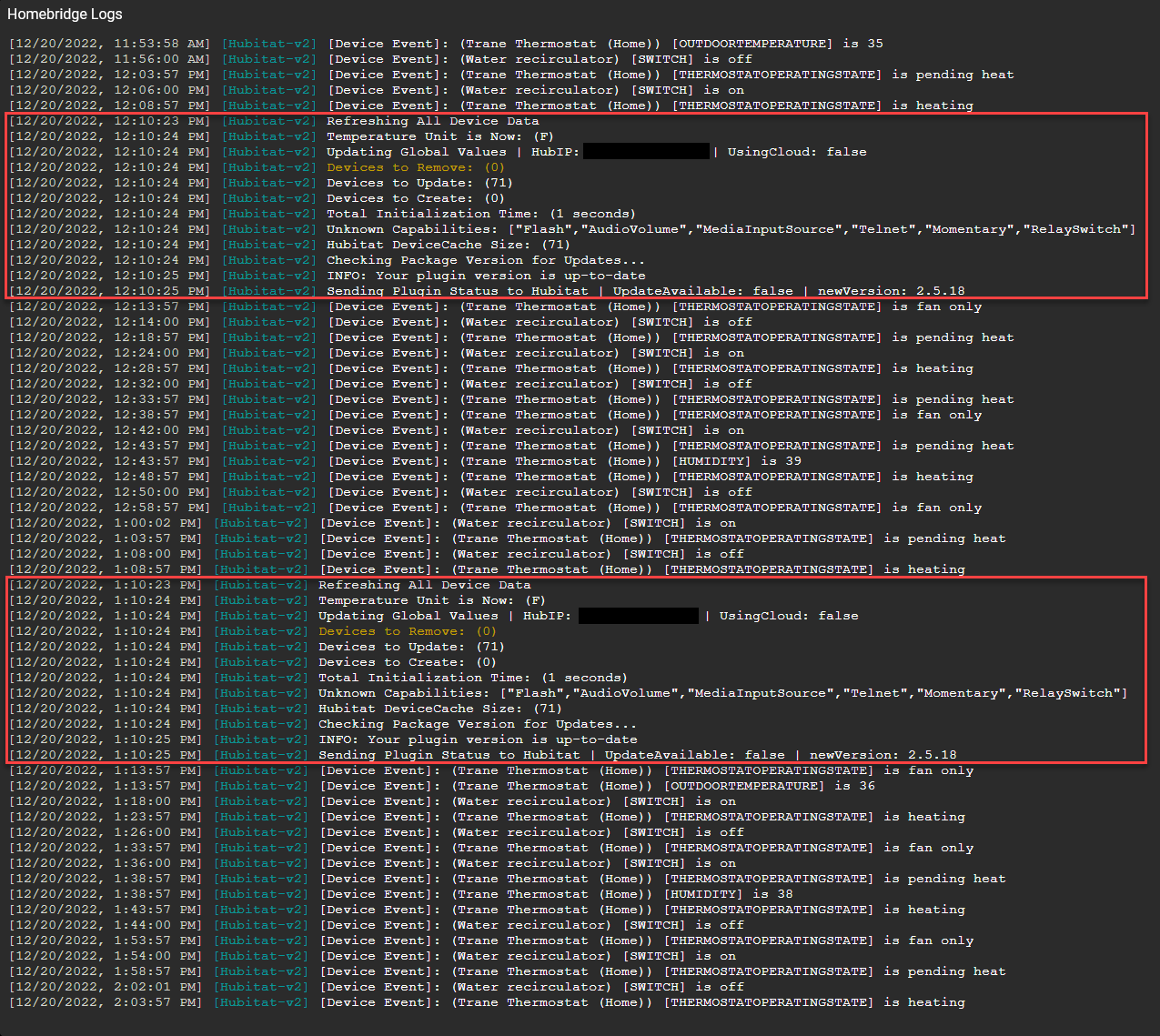 [Feature Request] Refreshing All Device Data frequency · Issue #170 · tonesto7/homebridge ...
