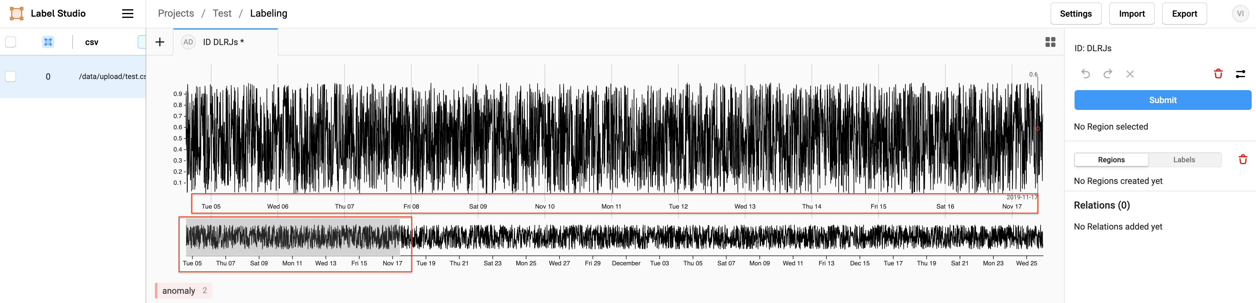 Time-series sliding window doesn't affect the time axes · Issue #1407 · HumanSignal/label-studio ...