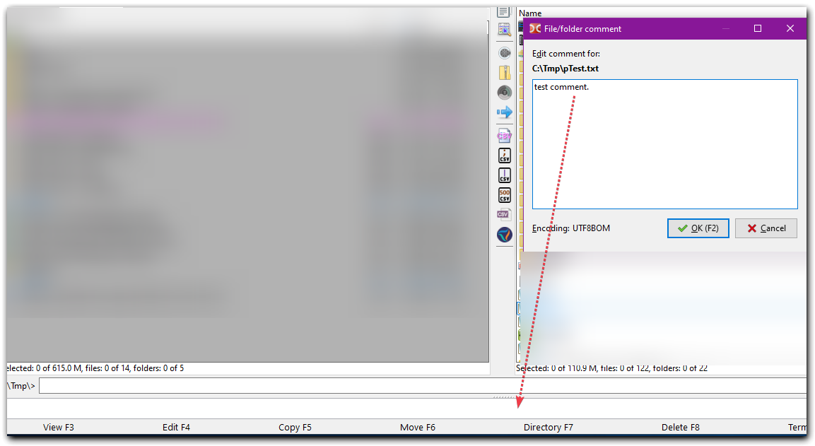 Show file comment in Status bar · Issue #639 · doublecmd/doublecmd · GitHub