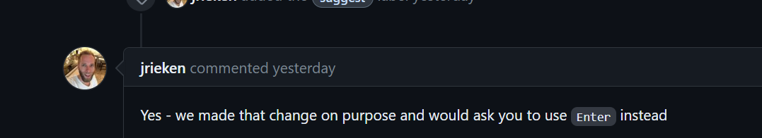 Suggestions box's first choice is sometimes selected, sometimes NOT · Issue #173387 · microsoft ...