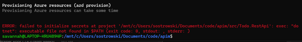 Make template dependency errors more clear · Issue #1449 · Azure/azure-dev · GitHub