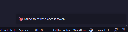 New Azure subscription, fails to refresh access token · Issue #681 · microsoft/vscode ...