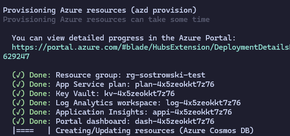 [Request] azd up/provision console print the Subscription and Region · Issue #2544 · Azure/azure ...