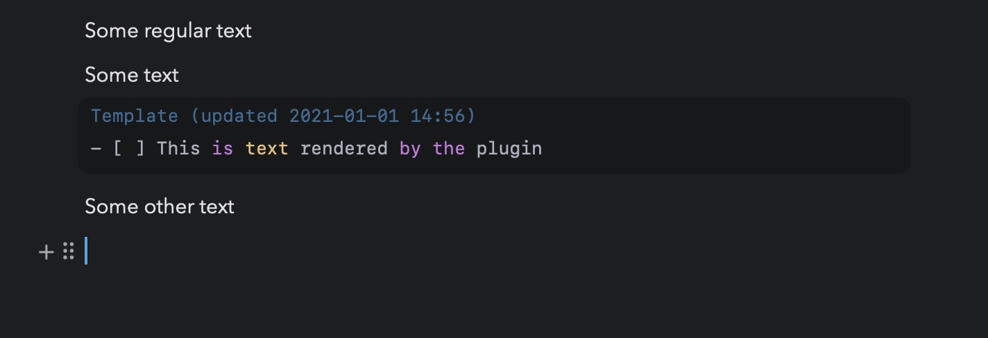In Linerefreshable Templates Data View V1 · Issue 237 · Noteplanplugins · Github