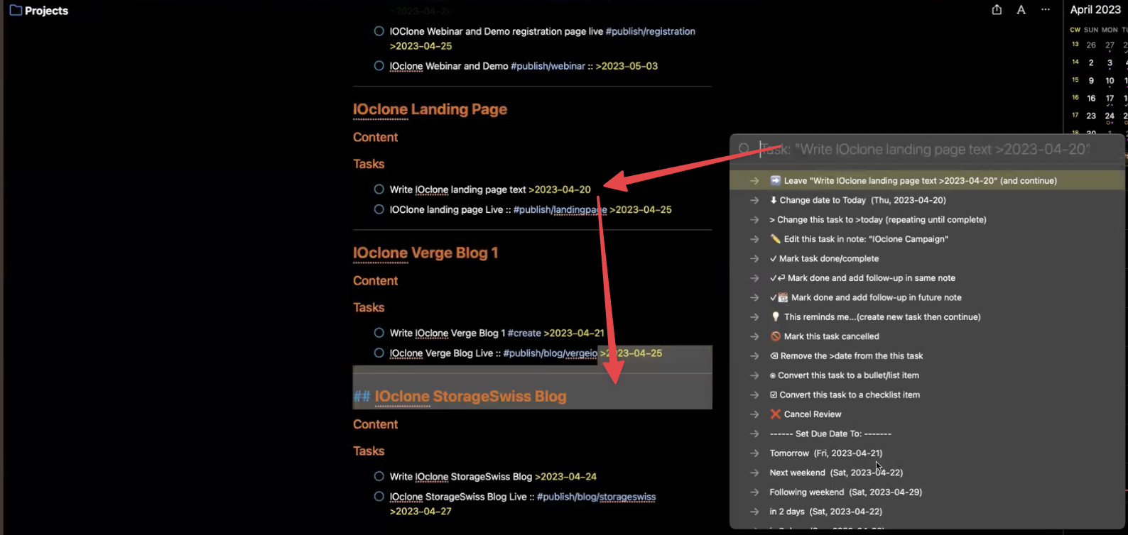 Tomorrow Option for Task Automations Plug-in · Issue #439 · NotePlan ...