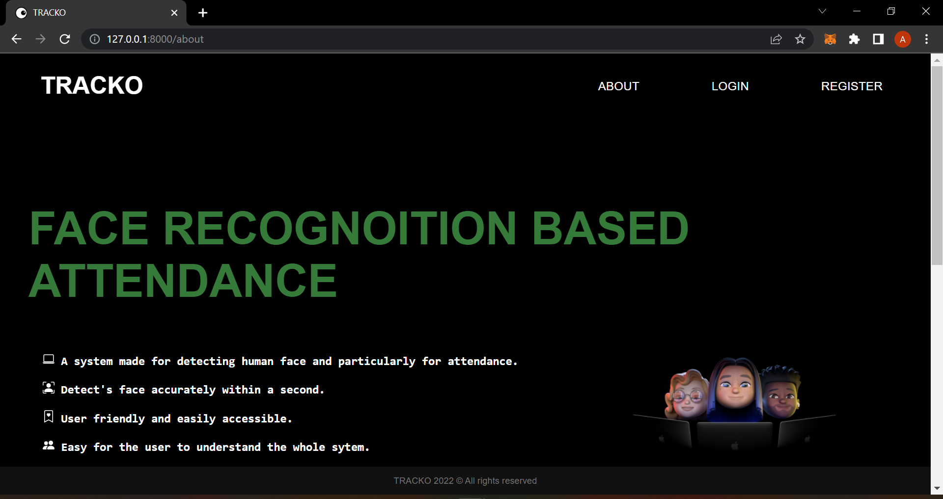 GitHub - aniketsh22/FACE-RECOGNITION-BASED-ATTENDANCE: A browser based ...