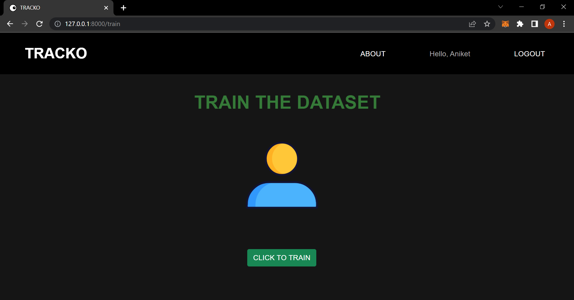 GitHub - aniketsh22/FACE-RECOGNITION-BASED-ATTENDANCE: A browser based ...
