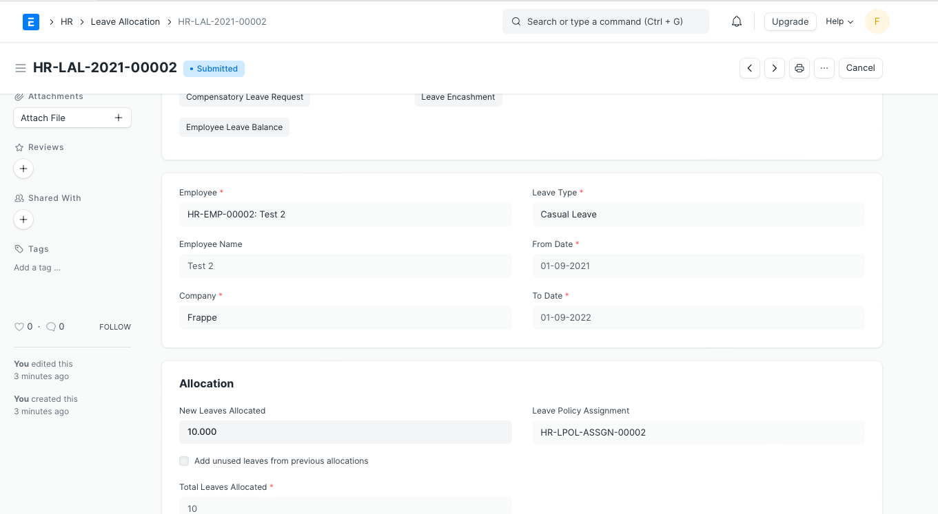 Earned Leave Not Calculating · Issue #28245 · frappe/erpnext · GitHub