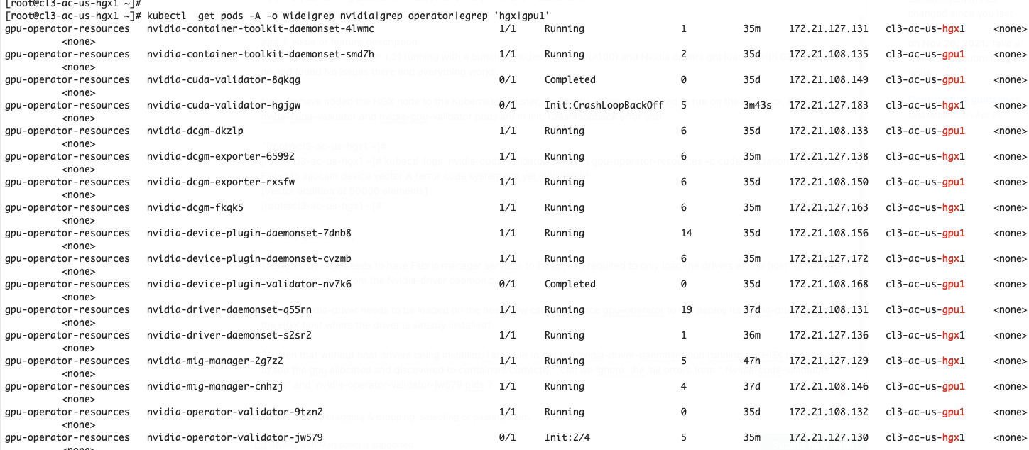 How To Install Gpu Operator In K8s Cluster With Different Gpu Servers Hgx Fabric Manager And