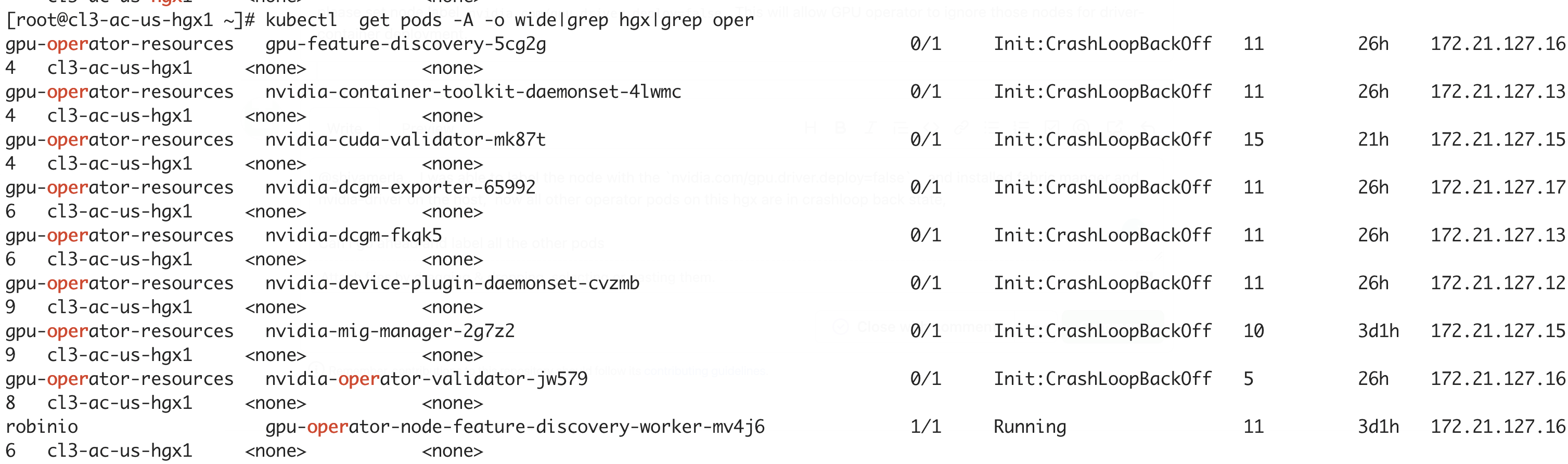 How to install gpu operator in K8s cluster with different GPU servers, HGX (fabric manager) and ...