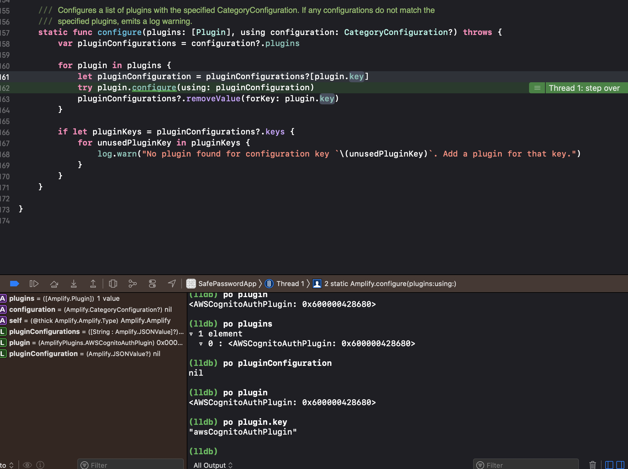 Crash - Fatal error: No plugins added to Authentication category ...