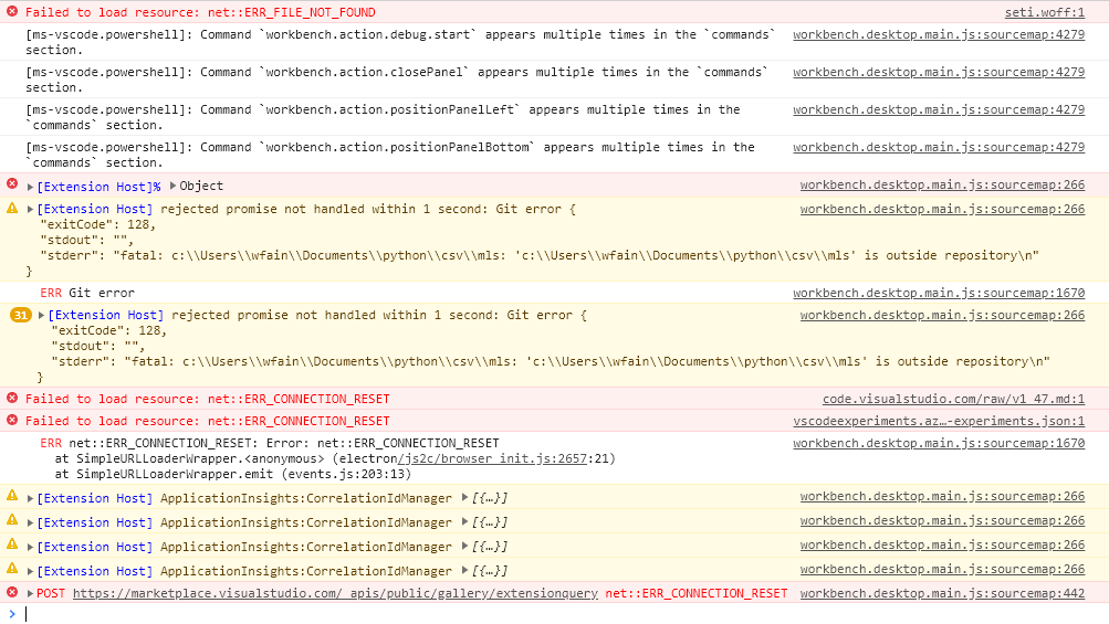 Cannot Search Extensions Since Update · Issue #103220 · microsoft ...