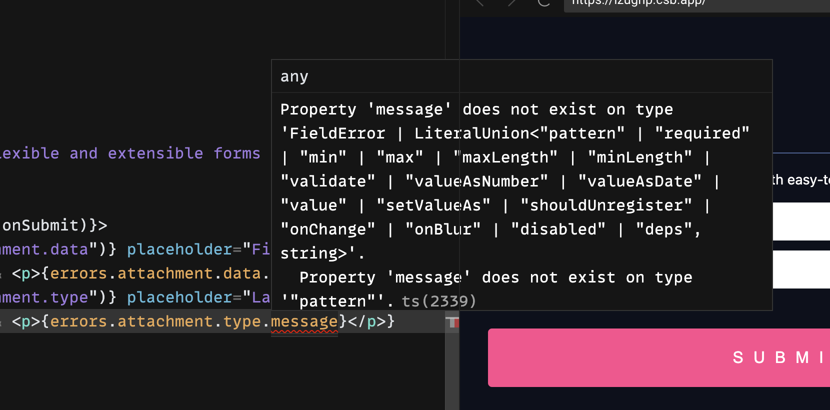 issue: Merge type error with nested values after the latest update ...