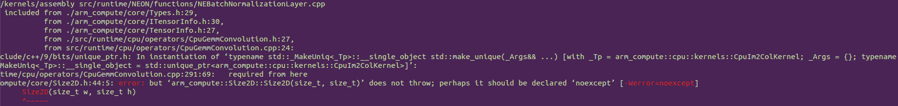 Compute Library 21.08 build error of neon on Odroid · Issue #923 · ARM-software/ComputeLibrary ...