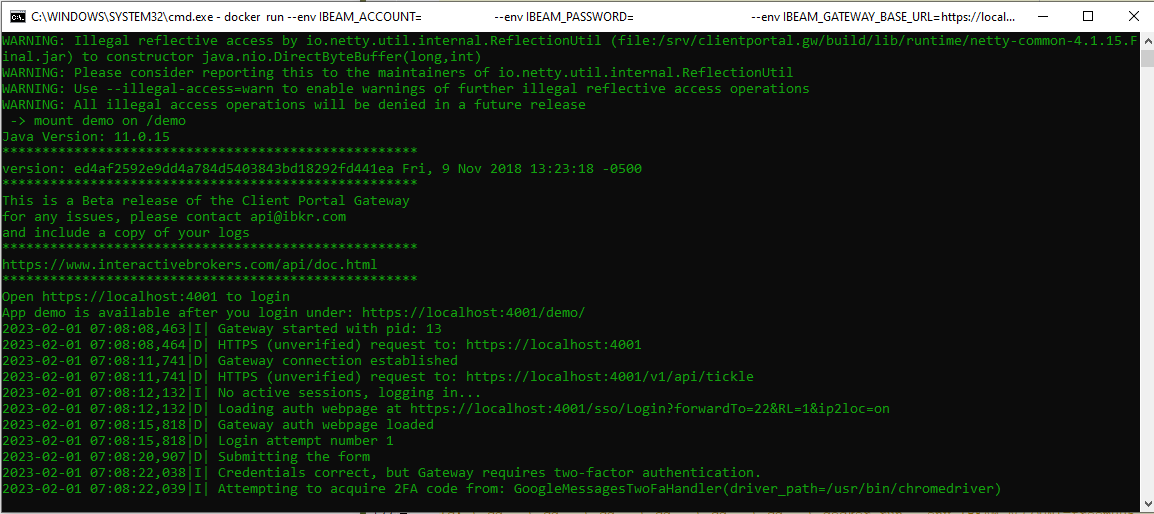 2FA Google Messages - Unable connect - No QR URL in log · Issue #124 · Voyz/ibeam · GitHub
