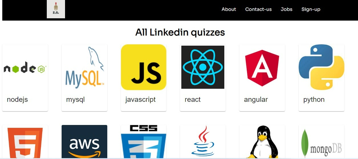 GitHub - zivserphos/FullStack-Web-Quiz: A responsive website that containe many quizzes in ...