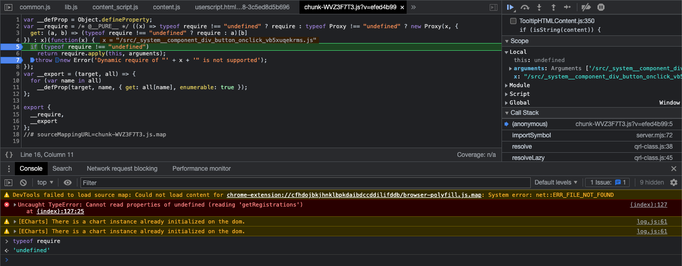 [🐞] Uncaught (in promise) Error: Dynamic require of "/src/_system__component_div_button_onclick ...