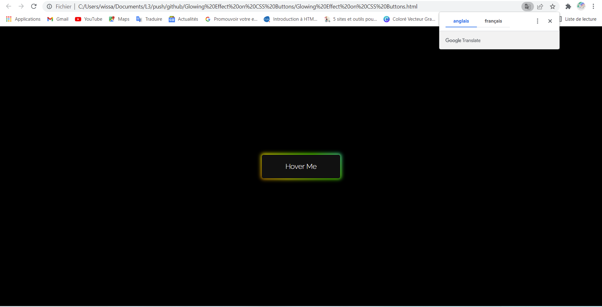 GitHub - WissalManseri/Glowing-Effect-on-CSS-Buttons