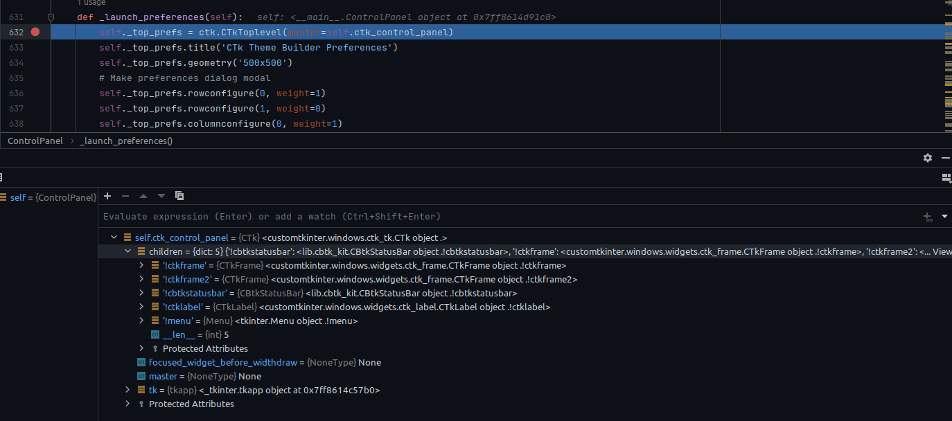 CTkToplevel instantiation (master= causes exception) · Issue #1468 · TomSchimansky/CustomTkinter ...
