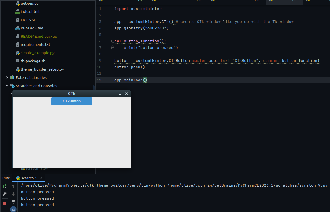 Problem with widget on macOS · TomSchimansky CustomTkinter · Discussion #1770 · GitHub