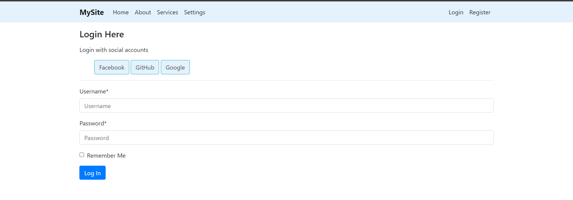 GitHub - darade-sagar/Social-Media-Login: Integrate Social media login ...