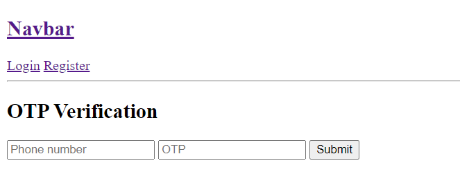 GitHub - darade-sagar/OTP-Verification: Mobile+Password+OTP verification for login