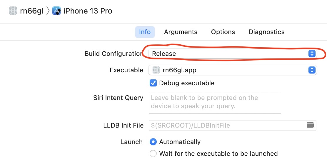 expo-gl crash in iOS Release builds with React Native 0.66.4 · Issue ...