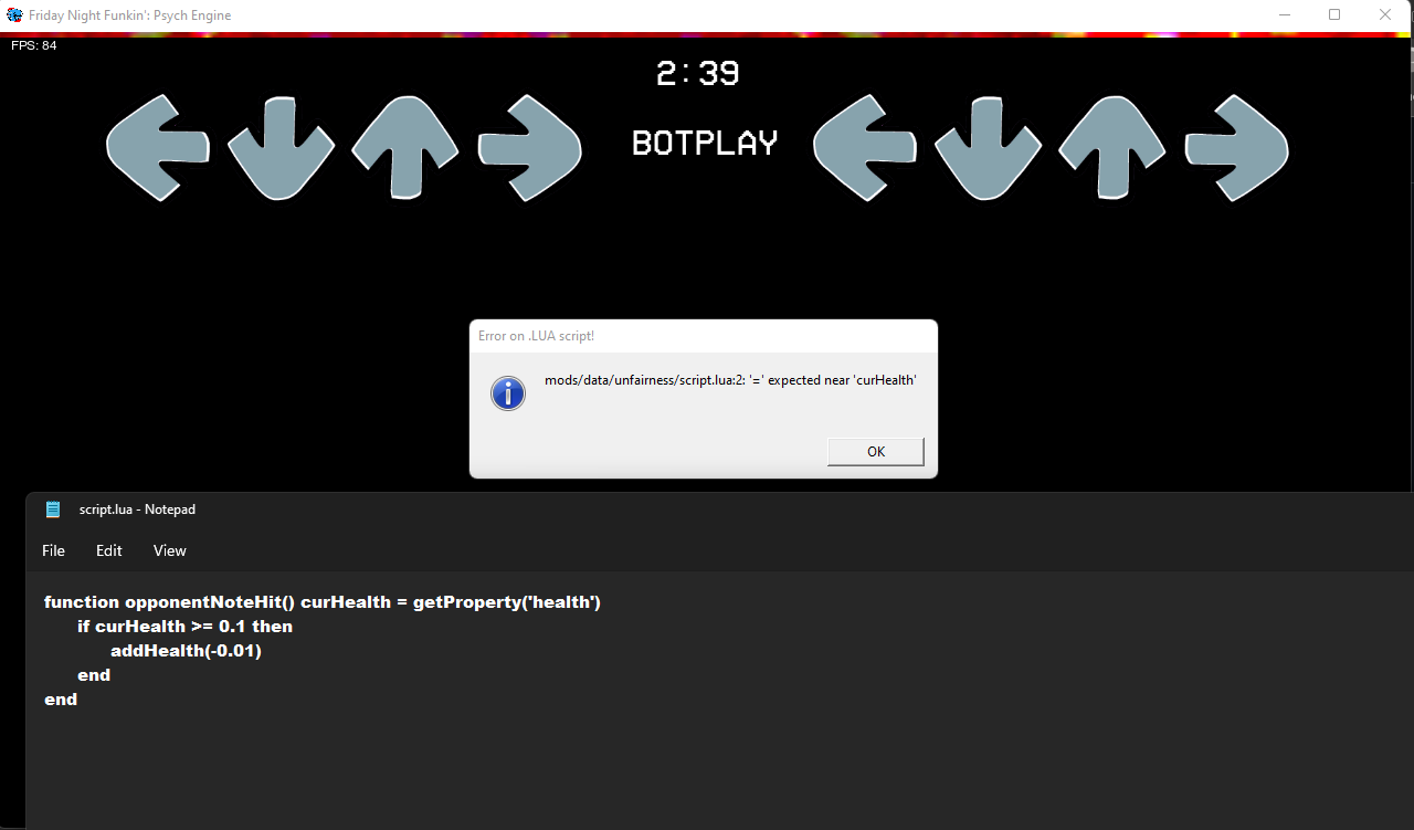 LUA Script · Issue #5597 · ShadowMario/FNF-PsychEngine · GitHub