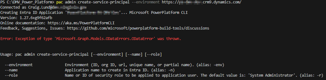 Why do Power Platform Set Connection Variables require Application ID and Redirect URL ...