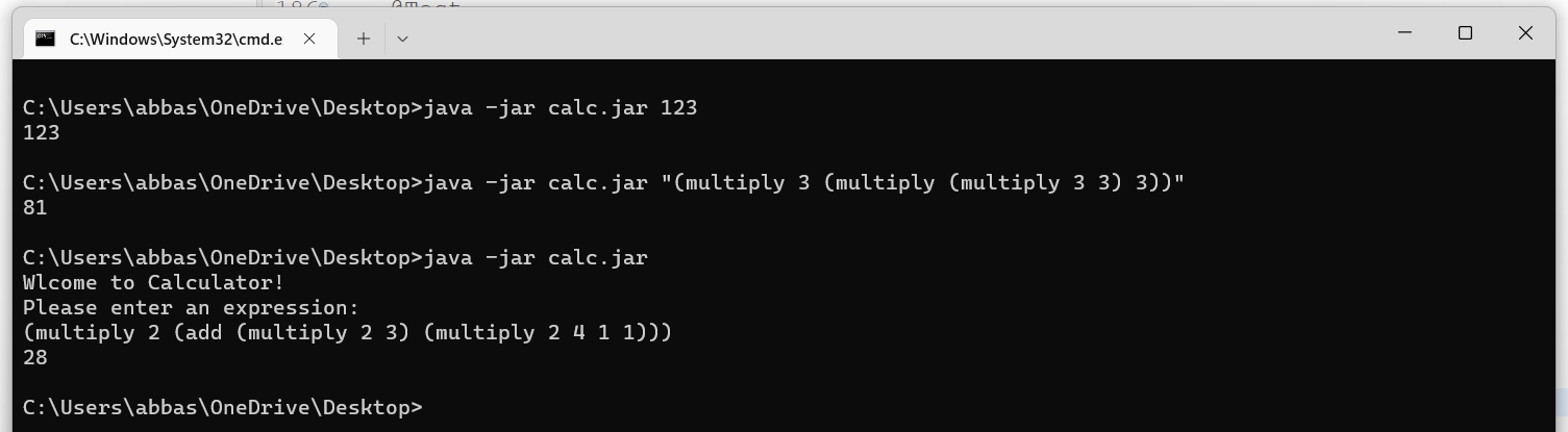 GitHub - m-abbaspour/S-expression-calculator