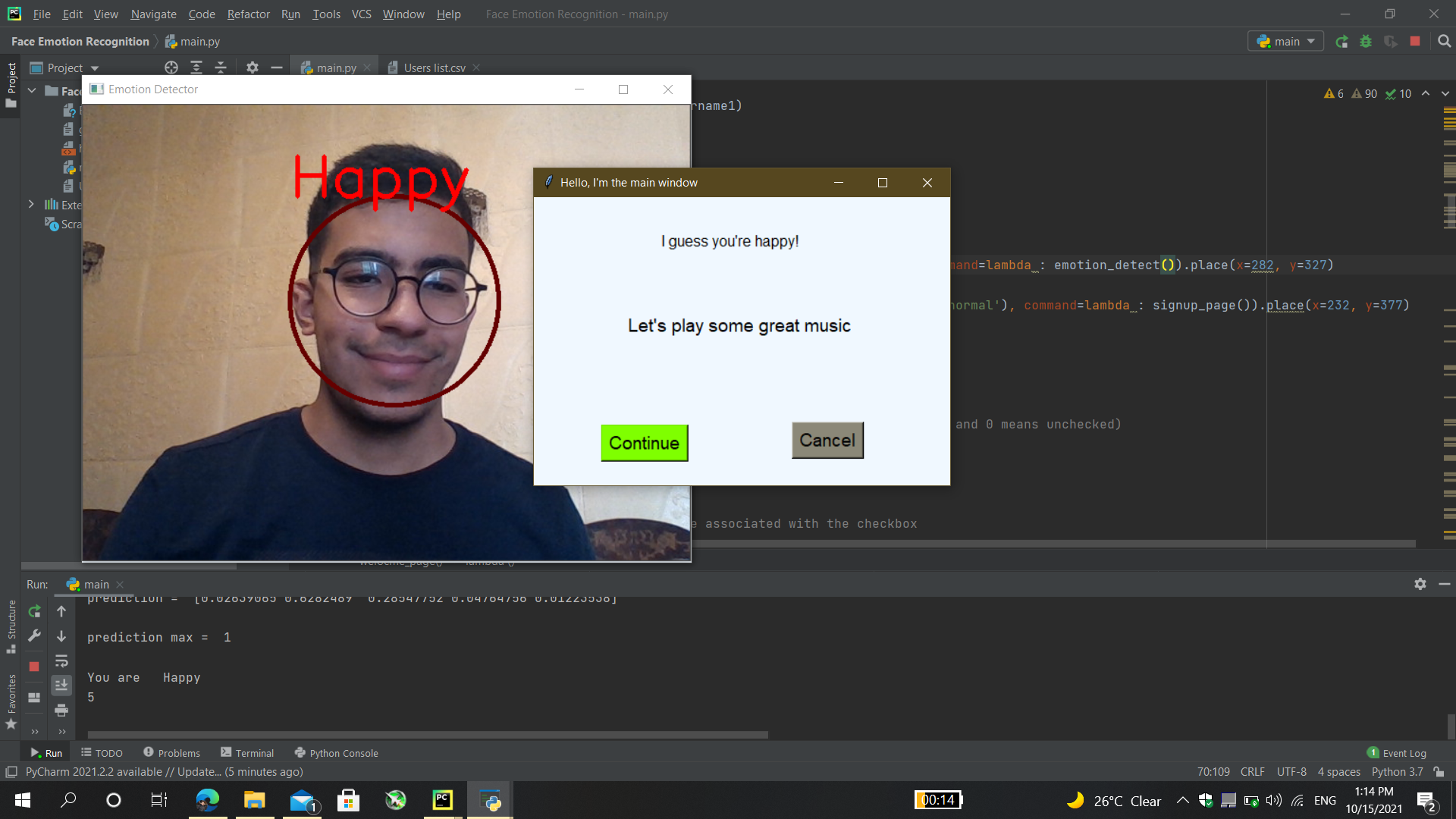 GitHub - MohanadMarzouk/Face-Emotion-Recognition-App: This is an application used to detect the ...