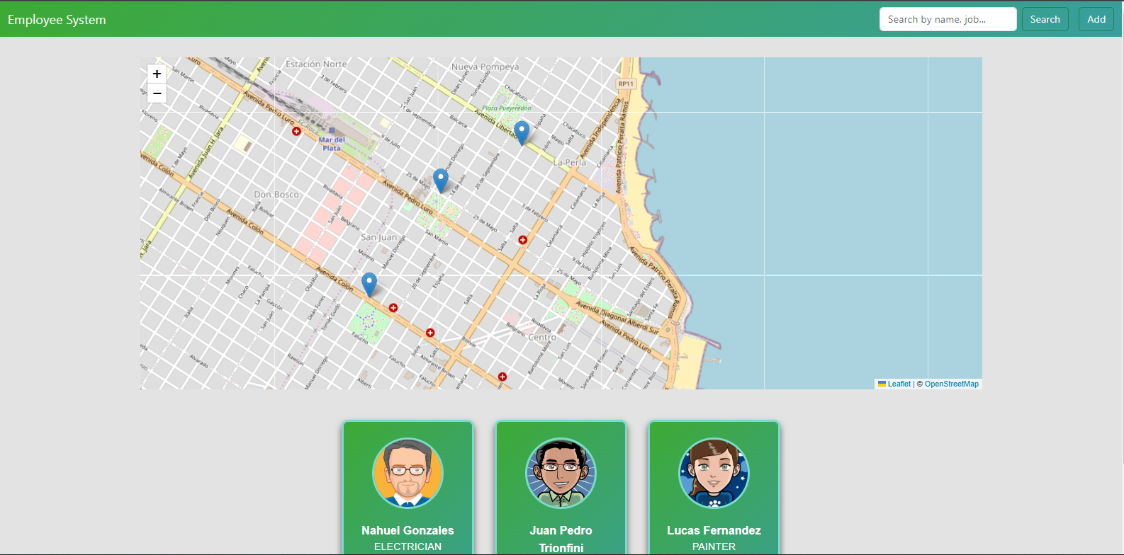 GitHub - JuanPedro-dev/Employee-Manager: Back y front de un Sistema CRUD de empleados marcados ...