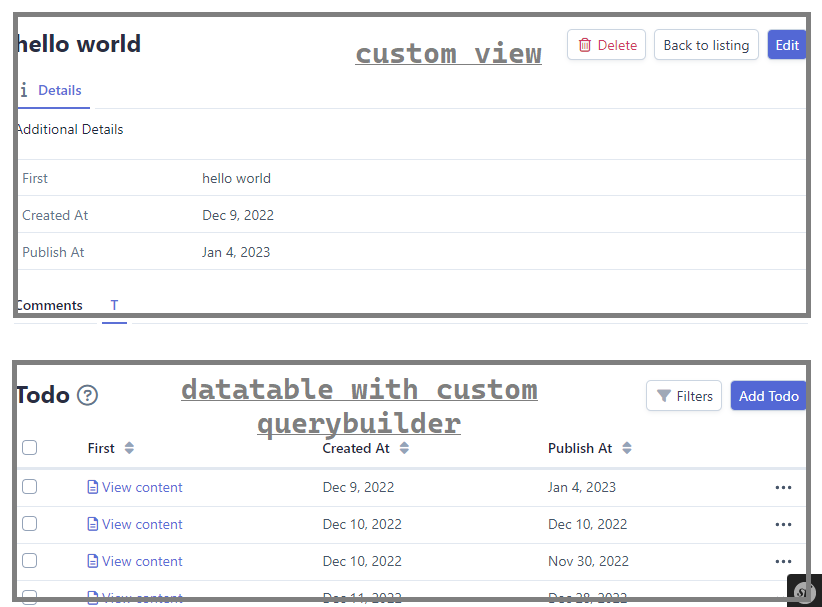 Is there a way to use EasyAdmin datatable in custom view ? · Issue #5522 · EasyCorp ...