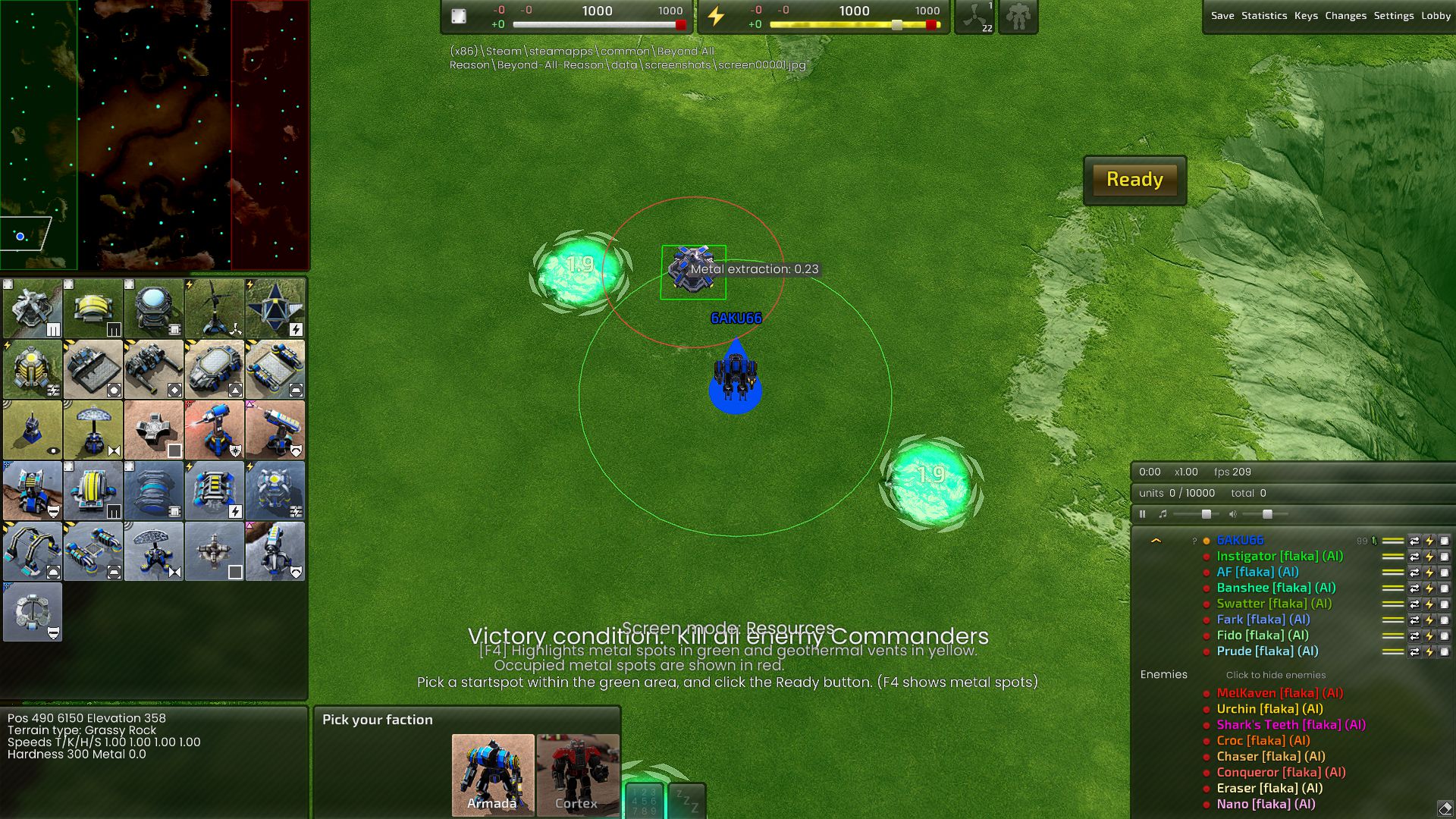 Metal extractor wrong readout (metal output) · Issue #564 · beyond-all ...