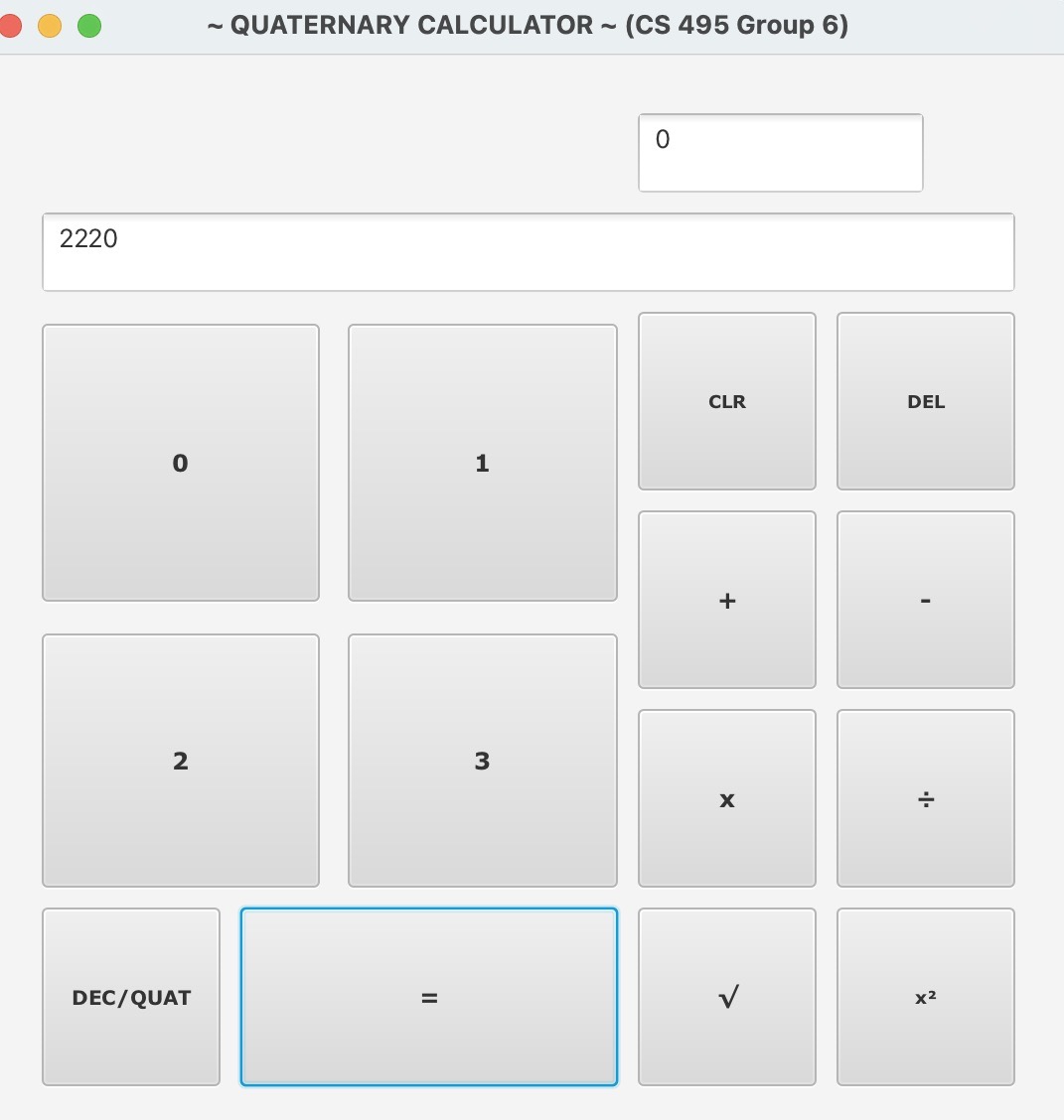 GitHub - Kroll-man/Quaternary-Calculator