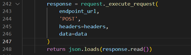 Bug Executerequest Got An Unexpected Keyword Argument Data 
