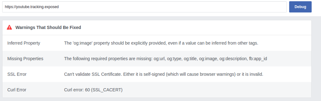 fix open graph · Issue #9 · tracking-exposed/trex · GitHub