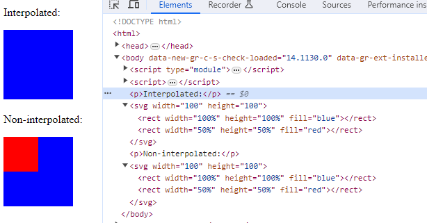 SVG with interpolation doesn't render in browser · Issue #638 · sycamore-rs/sycamore · GitHub