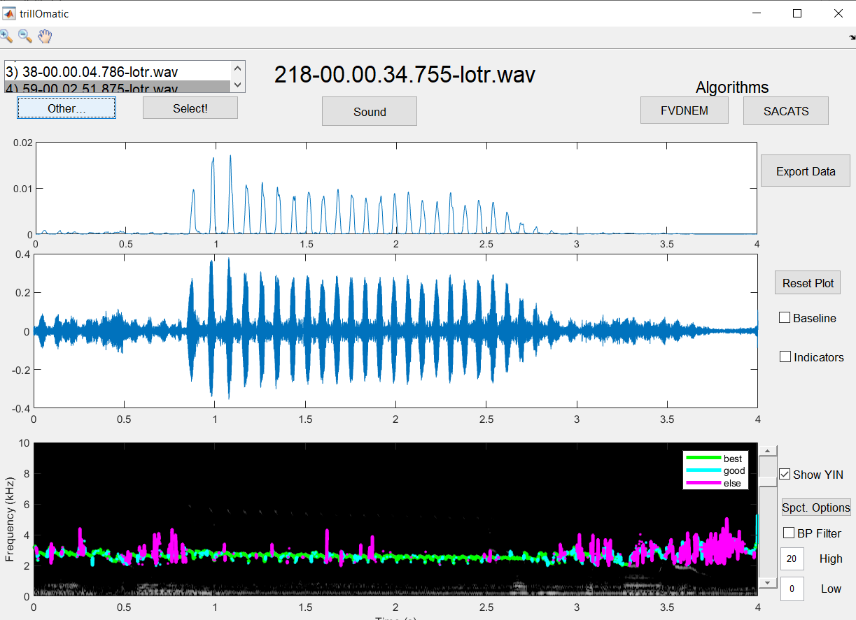 GitHub - hagaib/TrillOmatic: Bioacoustic software for automatic ...