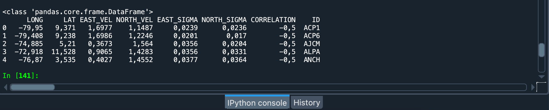 PyGMT doesn't identify the data frame to plot velocity · Issue #1638 · GenericMappingTools/pygmt ...