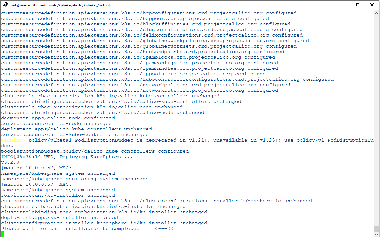 Oracle Cloud Infrastructure Installation on arm64 Instance - Namespace : kubesphere-system Name ...