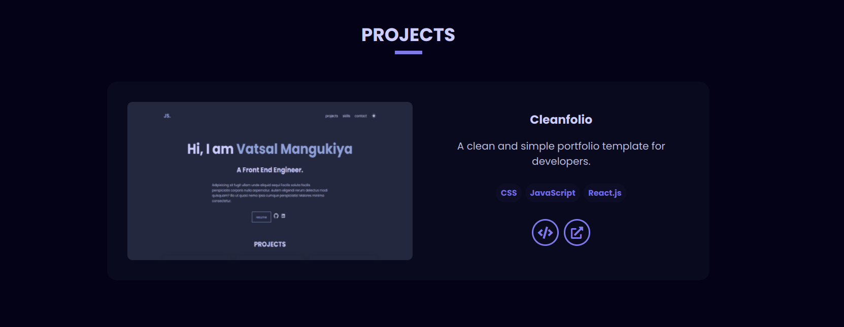 GitHub - vats147/vatsalportfolio: Simple Portfolio website
