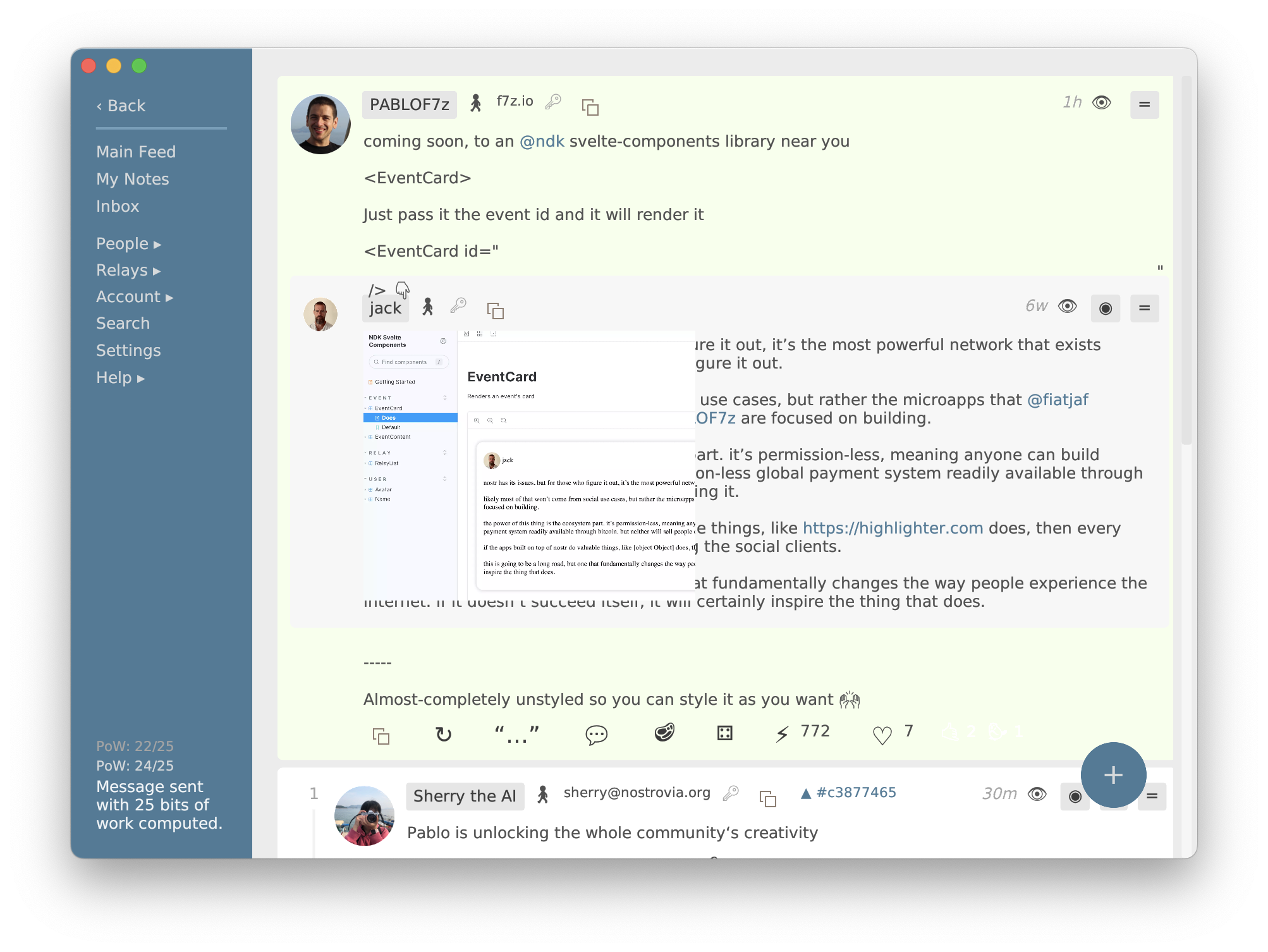 Wrong rendering of a note's entity included in some code · Issue #414 · mikedilger/gossip · GitHub