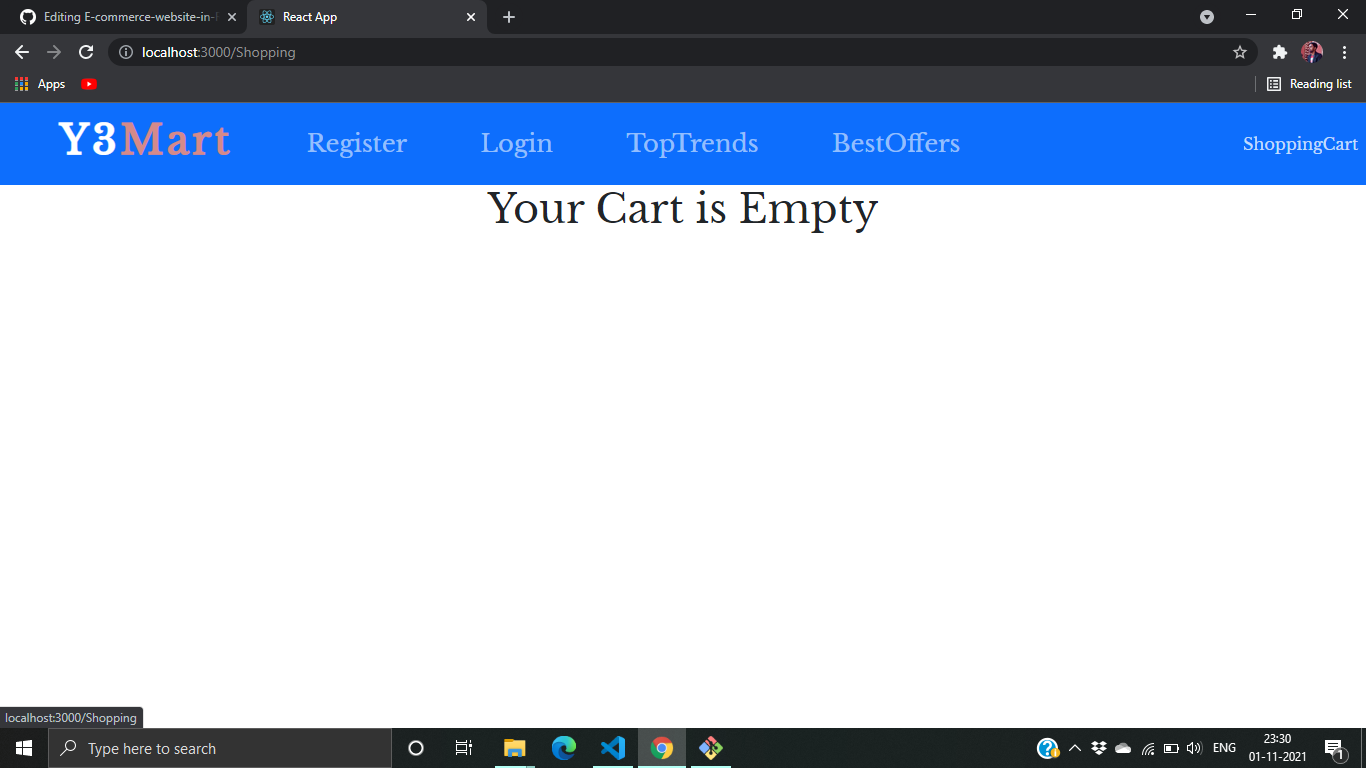 GitHub - Rajkapoor51/E-commerce-website-in-ReactJs: It designed on ...