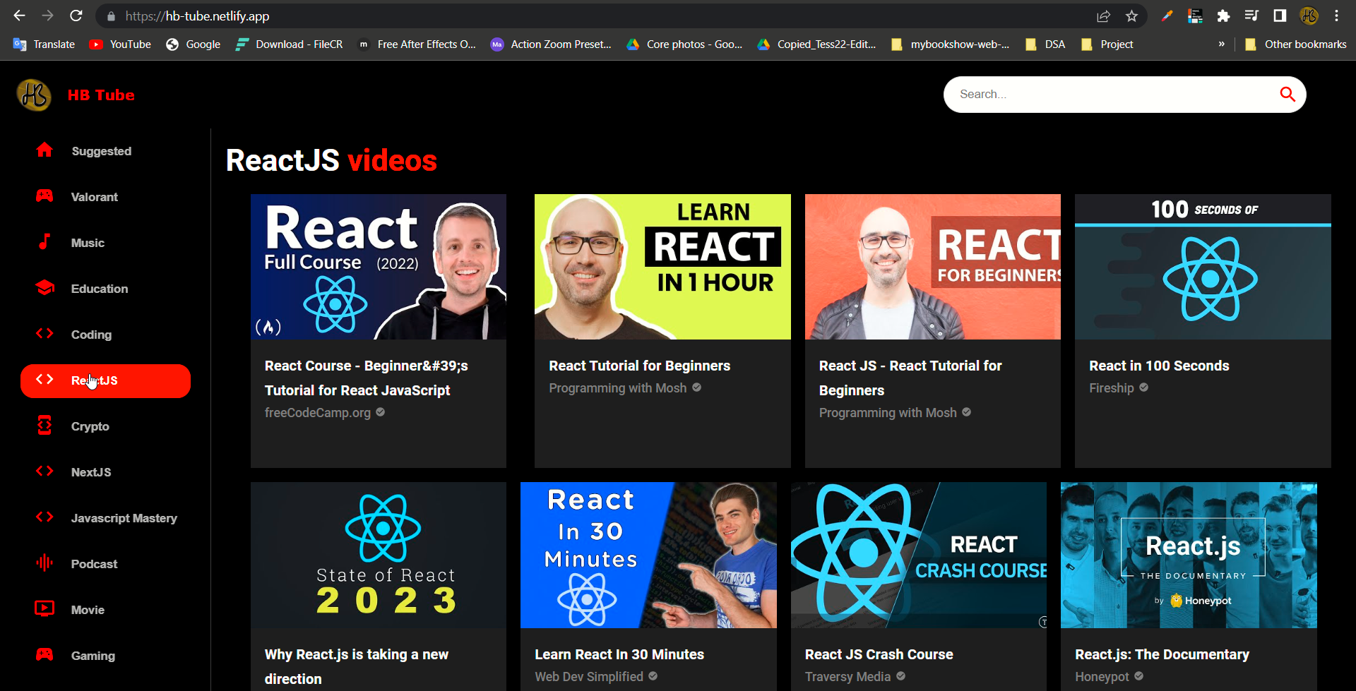 GitHub - HarshBaldaniya/HB-Tube